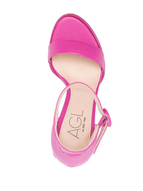 Agl Janis 110mm Leather Sandals