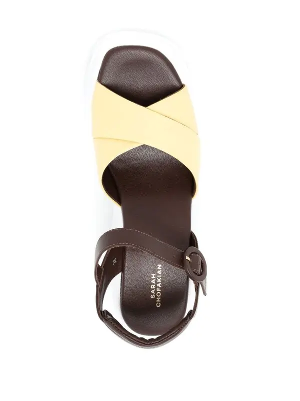 STUDIO CHOFAKIAN Comfort Platform Sandals