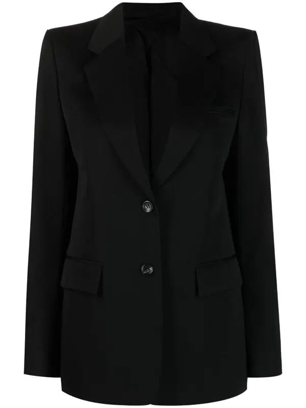 LANVIN Single-breasted Blazer - Black