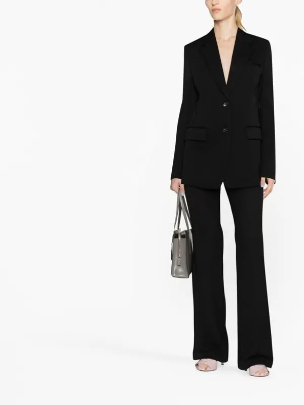 LANVIN Single-breasted Blazer - Black
