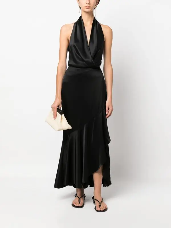 Polo Ralph Lauren Ruffled Hem Maxi Skirt