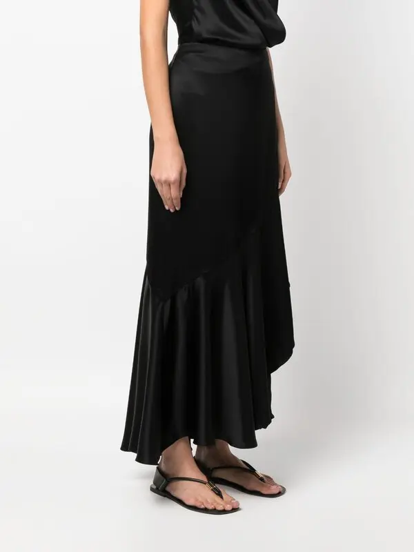 Polo Ralph Lauren Ruffled Hem Maxi Skirt