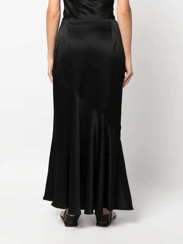 Polo Ralph Lauren Ruffled Hem Maxi Skirt