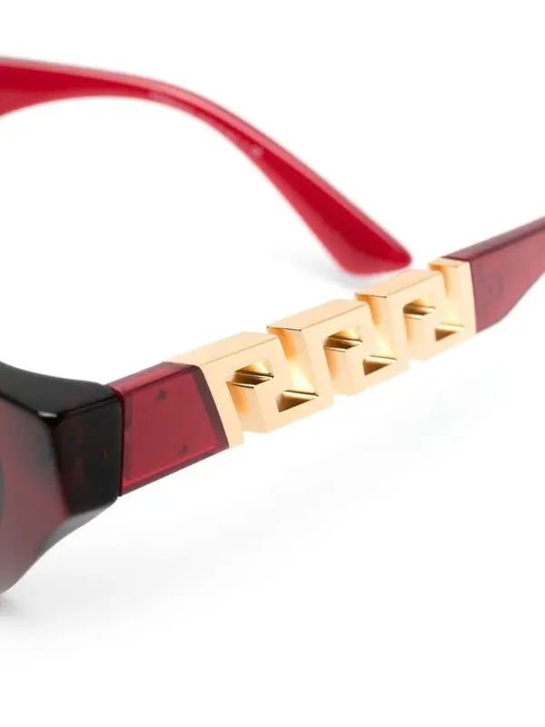 Versace La Greca Cat-eye Sunglasses