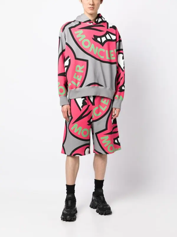 Moncler Logo-print Shorts