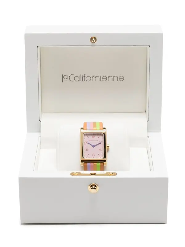 LACALIFORNIENNE Daybreak Striped Watch - Multicolour