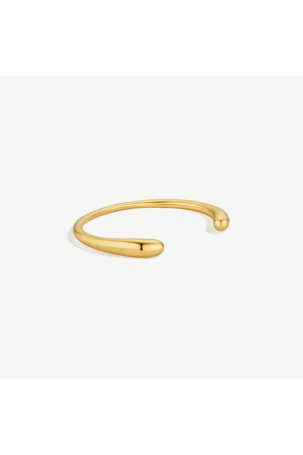 SOKO Delicate Dash Cuff Bracelet - Gold