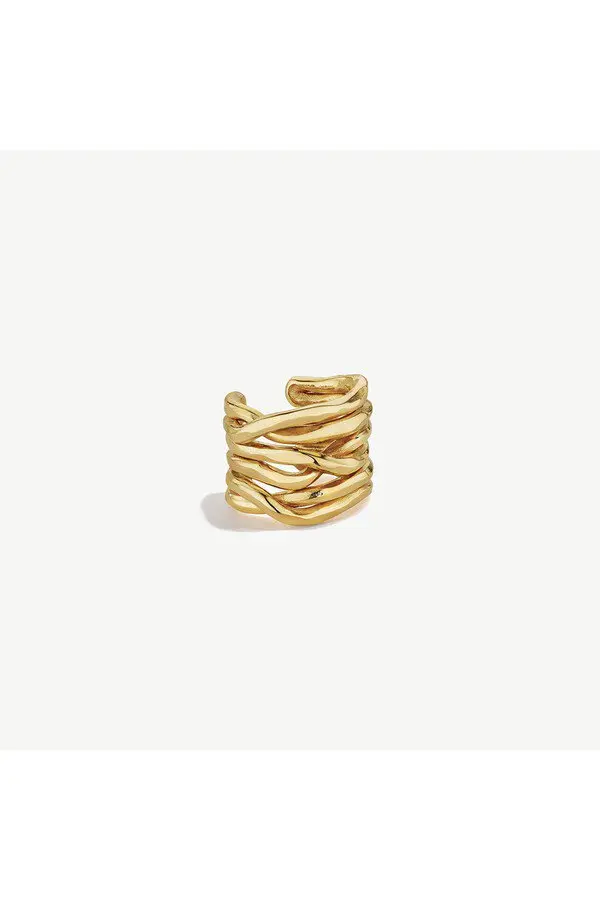 SOKO Nyundo Ear Cuff - Gold