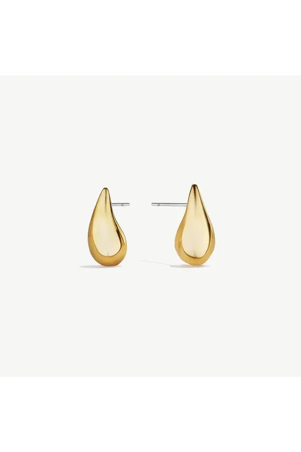 SOKO Mini Dash Stud Earrings - Silver