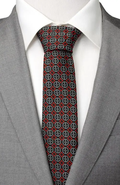 CUFFLINKS, INC. Deadpool Icon Neck Tie - Black
