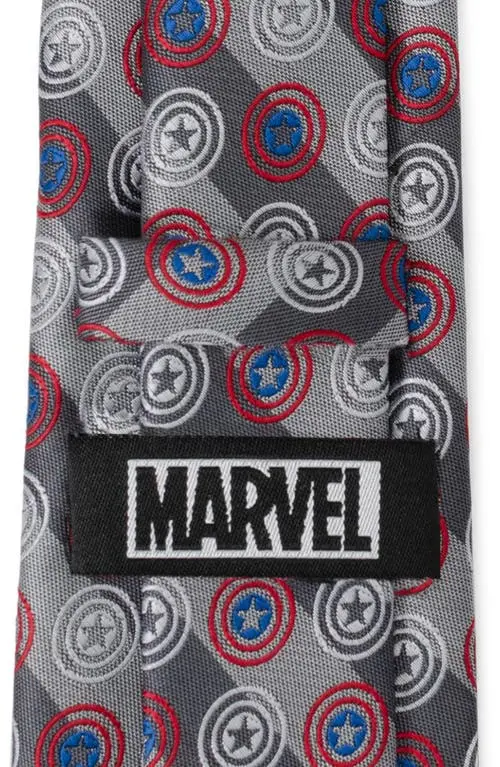 CUFFLINKS, INC. Captain America Shield Neck Tie