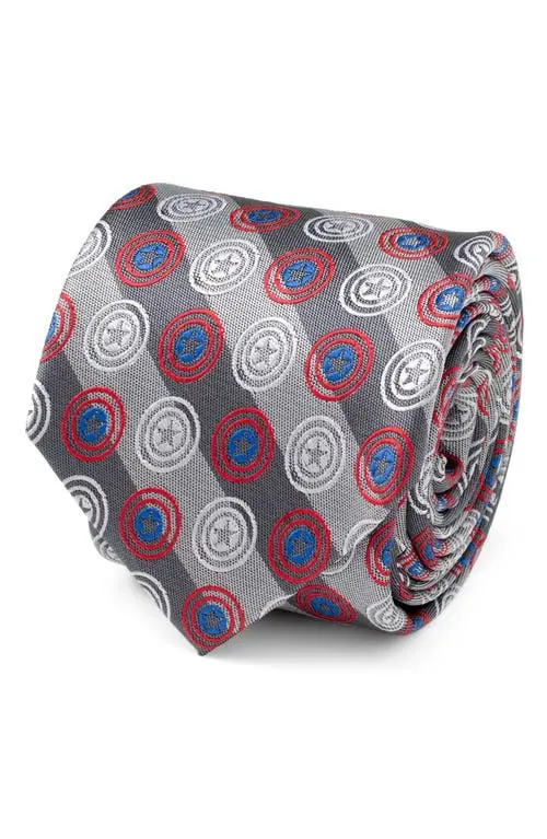 CUFFLINKS, INC. Captain America Shield Neck Tie