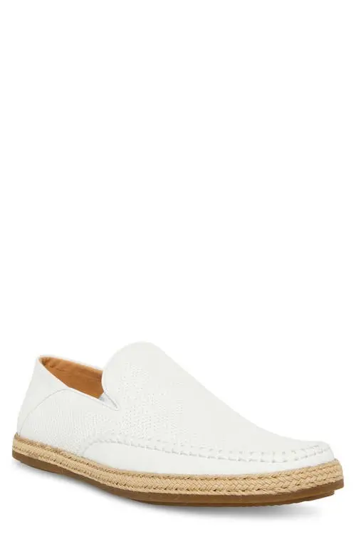 Steve Madden Caydenn Slip-on Loafer - White Leather