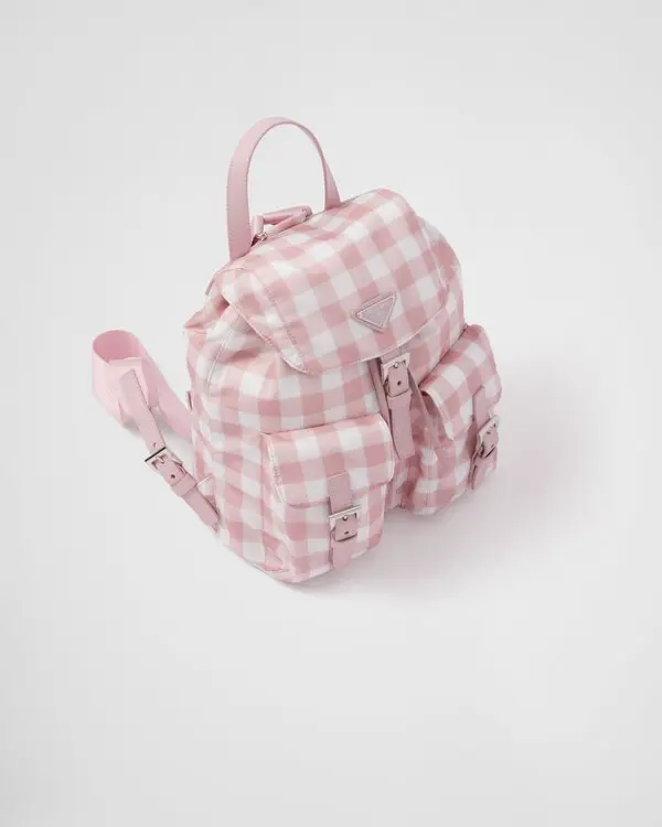Prada Small Printed Re-nylon Backpack
