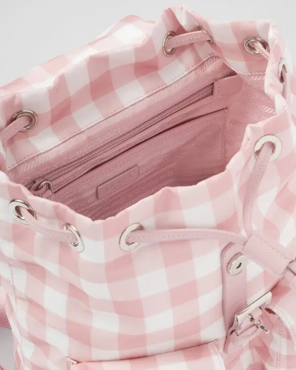 Prada Small Printed Re-nylon Backpack