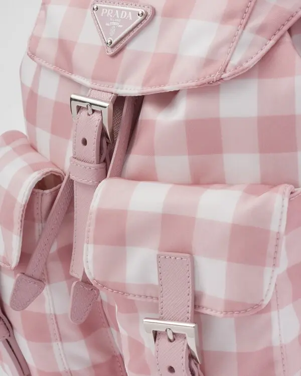Prada Small Printed Re-nylon Backpack