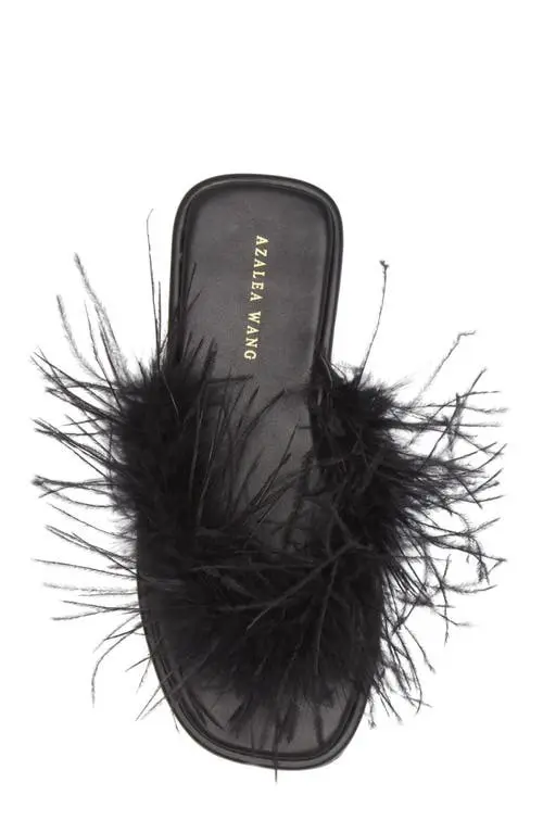 AZALEA WANG Pammy Feather Sandal