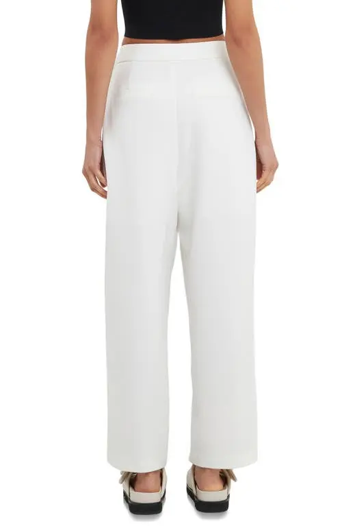 GREY LAB High-waisted Balloon Trousers - White