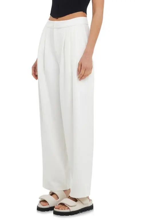 GREY LAB High-waisted Balloon Trousers - White