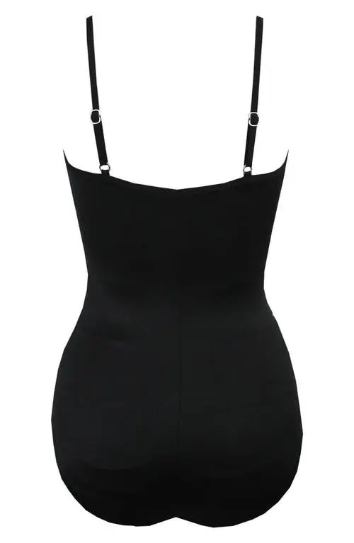 Miraclesuit Network Mystify Underwire One-piece Swimsuit - Black