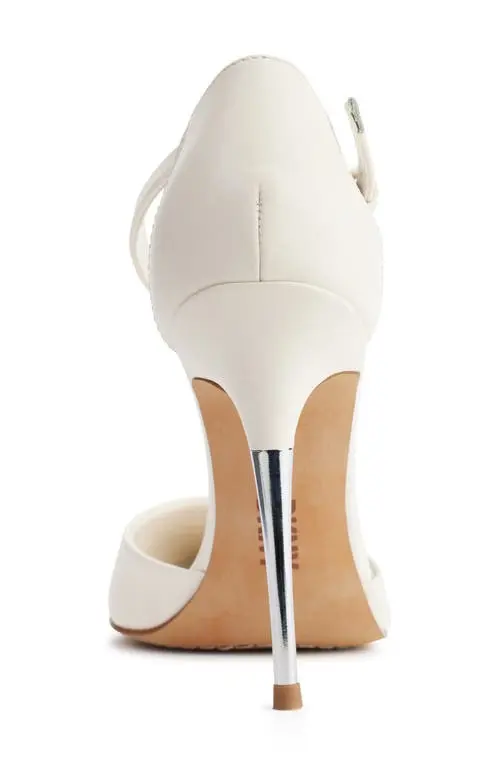 Dkny Veata Pointed-toe Slingback Pumps - Egg Nog