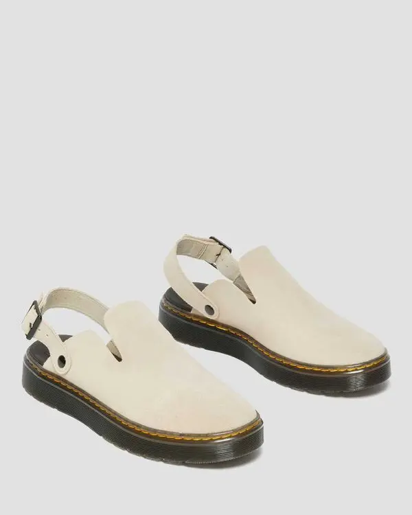 Dr. Martens Carlson Suede Casual Slingback Mules