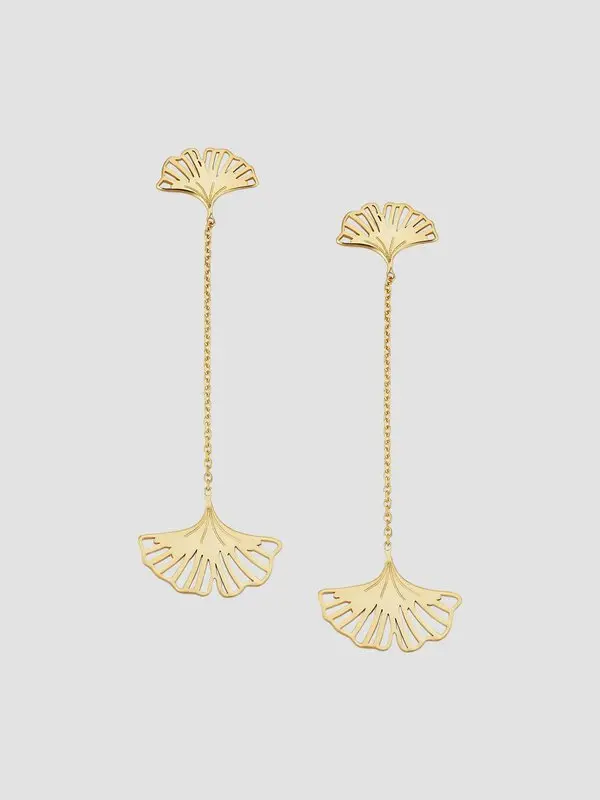 ORADINA 14k Carnevale Drop Earrings - Yellow Gold