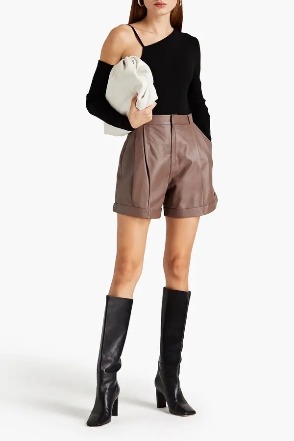 Zeynep Arçay Asymmetric Stretch-knit Bodysuit