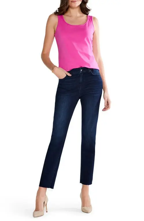 NIC+ZOE Shirttail Hem Perfect Tank - Orchid Petal
