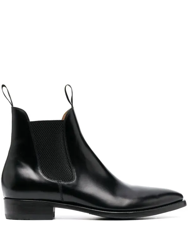 FURSAC Double Pull-tab Leather Boots