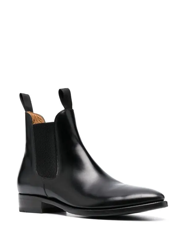 FURSAC Double Pull-tab Leather Boots