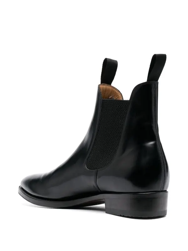 FURSAC Double Pull-tab Leather Boots