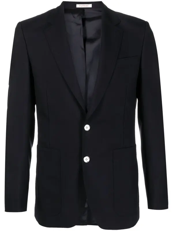 FURSAC Long-sleeved Virgin Wool Blazer