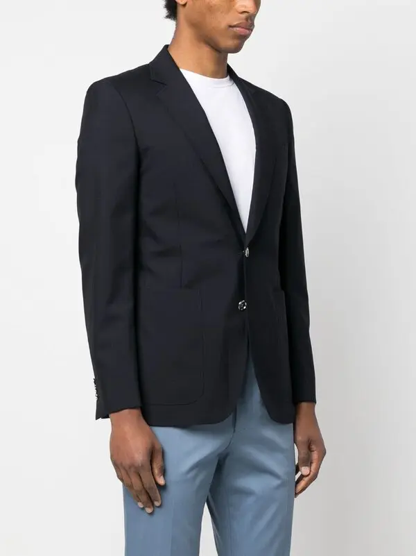 FURSAC Long-sleeved Virgin Wool Blazer
