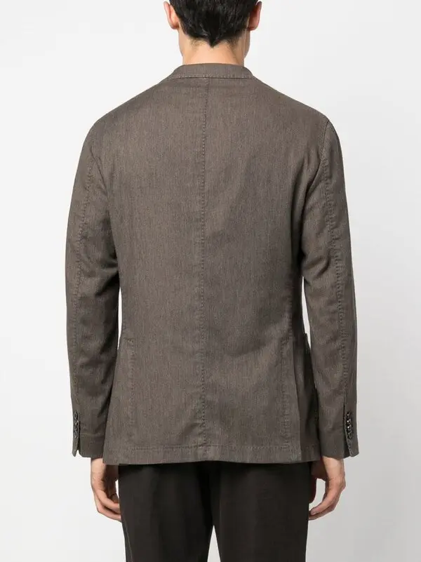 Boglioli Notched-lapels Single-breasted Blazer