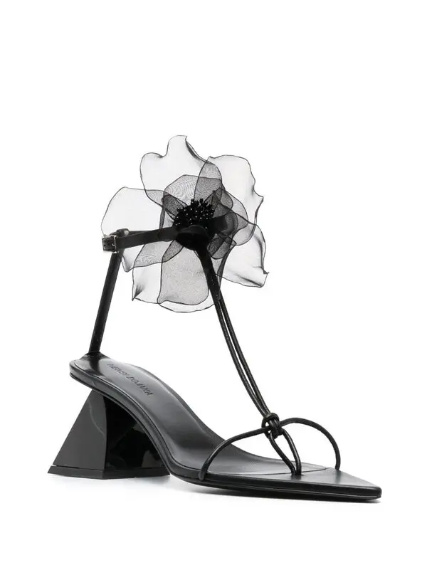 NENSI DOJAKA Flower-appliqué Sandals