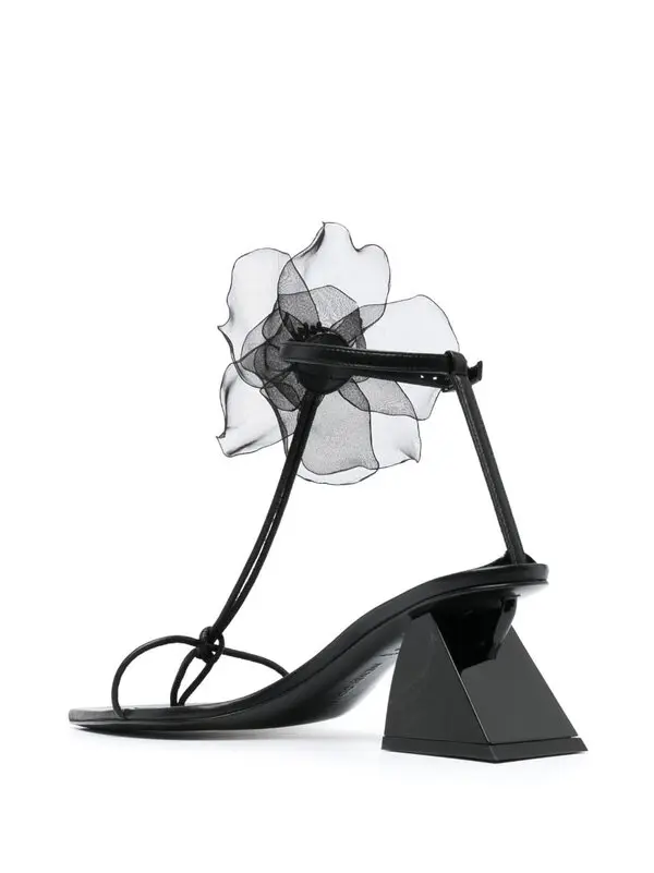 NENSI DOJAKA Flower-appliqué Sandals