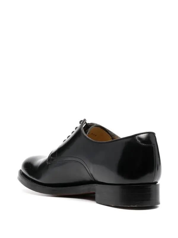 FURSAC Almond-toe Derby Shoes - Black