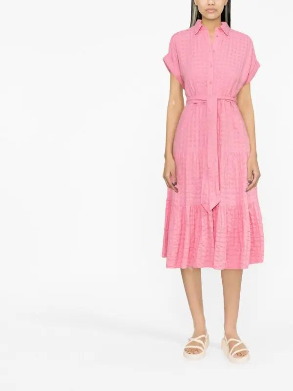 Ralph Lauren Vilma Short-sleeve Midi Dress