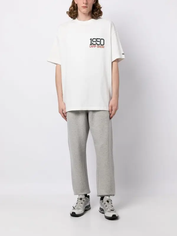 Stance Logo-patch Cotton Track Pants