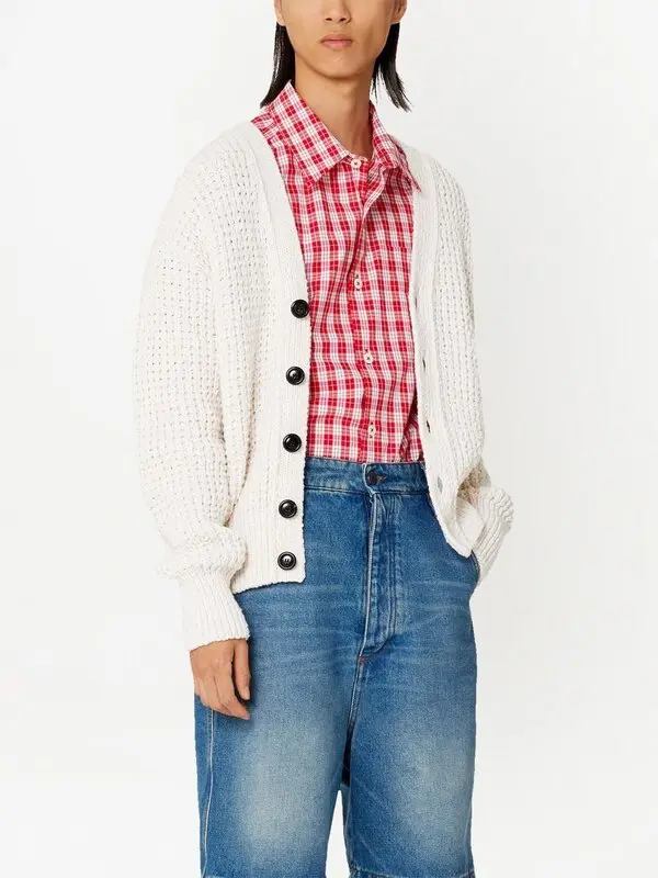 AMI Paris Checked Short-sleeve Shirt