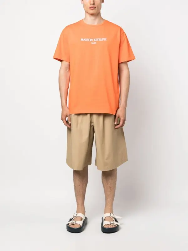 Maison Kitsuné Wide-leg Shorts