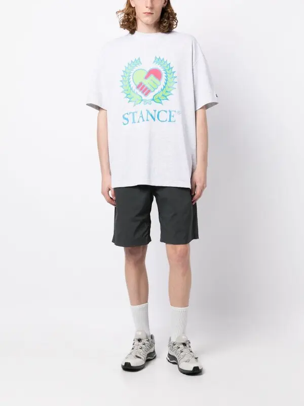 Stance Logo-print Short-sleeve T-shirt