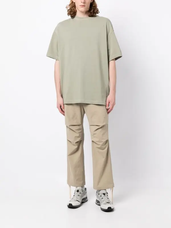 Stance Pleat-detail Cropped Trousers