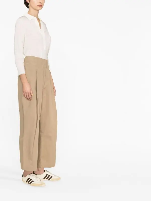 Studio Nicholson Pleat-detail Wide-leg Trousers