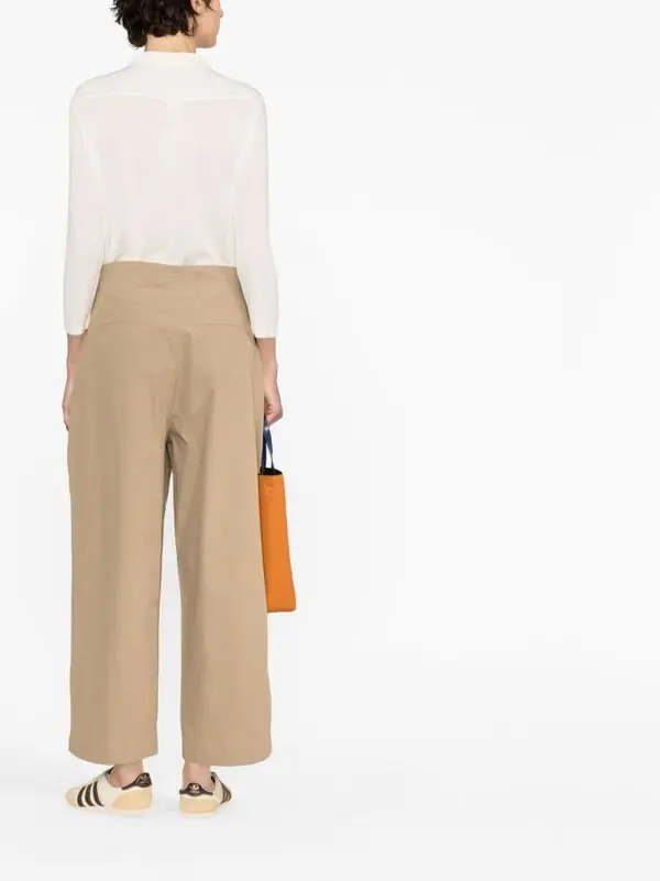 Studio Nicholson Pleat-detail Wide-leg Trousers