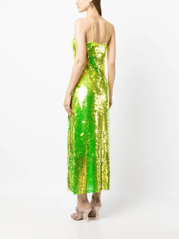 Cult Gaia Lily Sequin Dress In Yellow - 33% Off | Editorialist