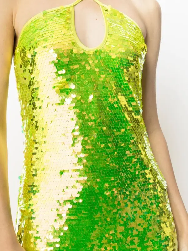 Cult Gaia Lily Sequin Dress In Yellow - 33% Off | Editorialist
