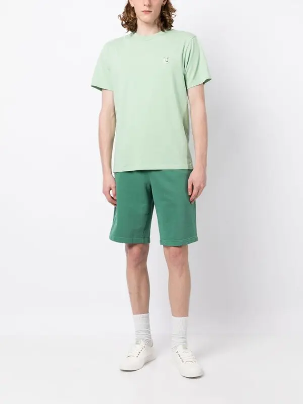 Maison Kitsuné Logo-print Bermuda Shorts