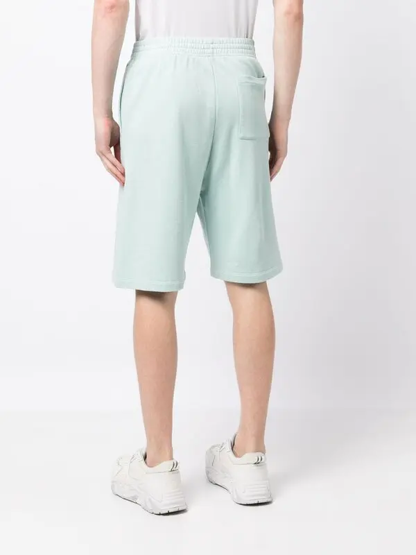 Maison Kitsuné Logo-patch Track Shorts - Green